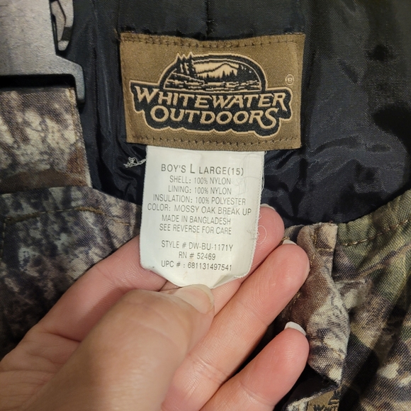 Whitewater outdoors | Jackets & Coats | Camouflage Youth Insulated ...